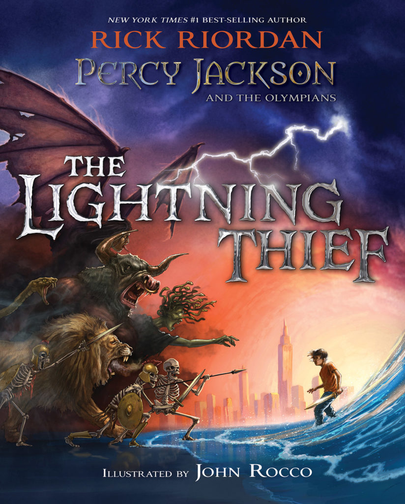 Percy Jackson and the Olympians: The Lightning Thief (Book 1), by Rick Riordan