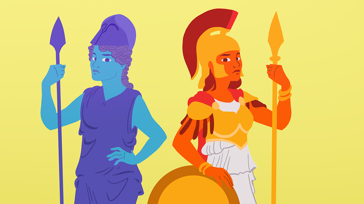 Athena vs. Minerva | Read Riordan