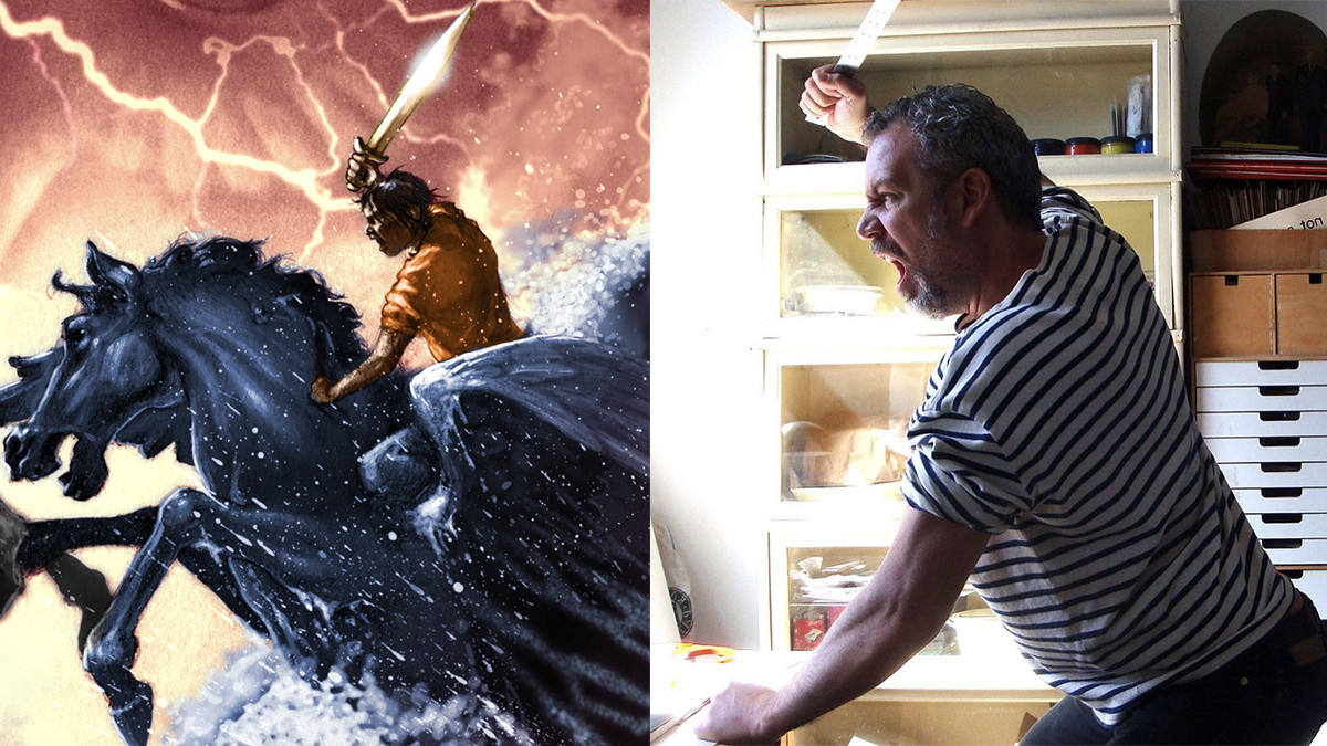 Artist John Rocco's #PercyExtras | Read Riordan