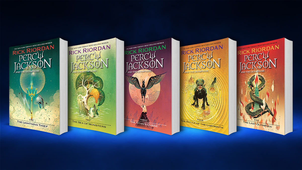 Cover Reveals: Percy Jackson and the Olympians | Read Riordan