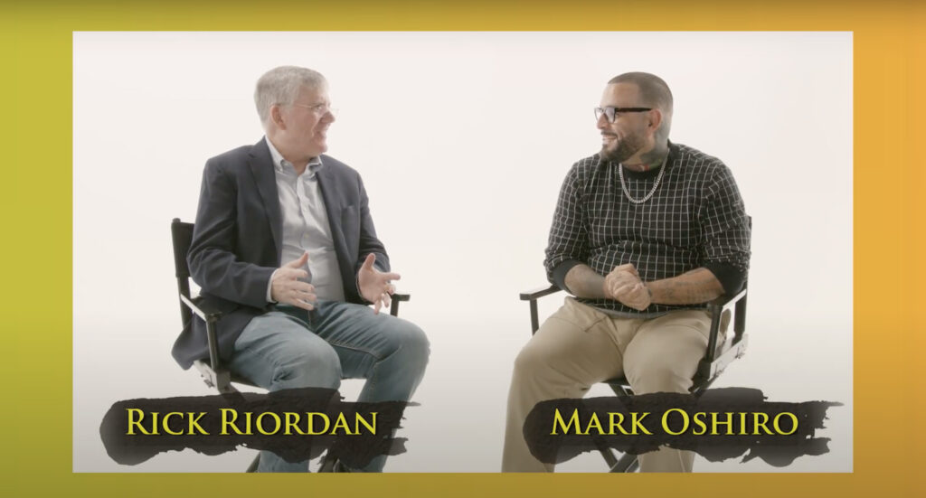 Watch: Rick Riordan and Mark Oshiro Talk All Things The Sun and the ...