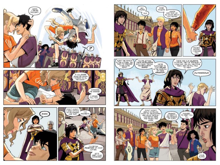 Read the First Pages of The Heroes of Olympus, Book Three: The Mark of ...