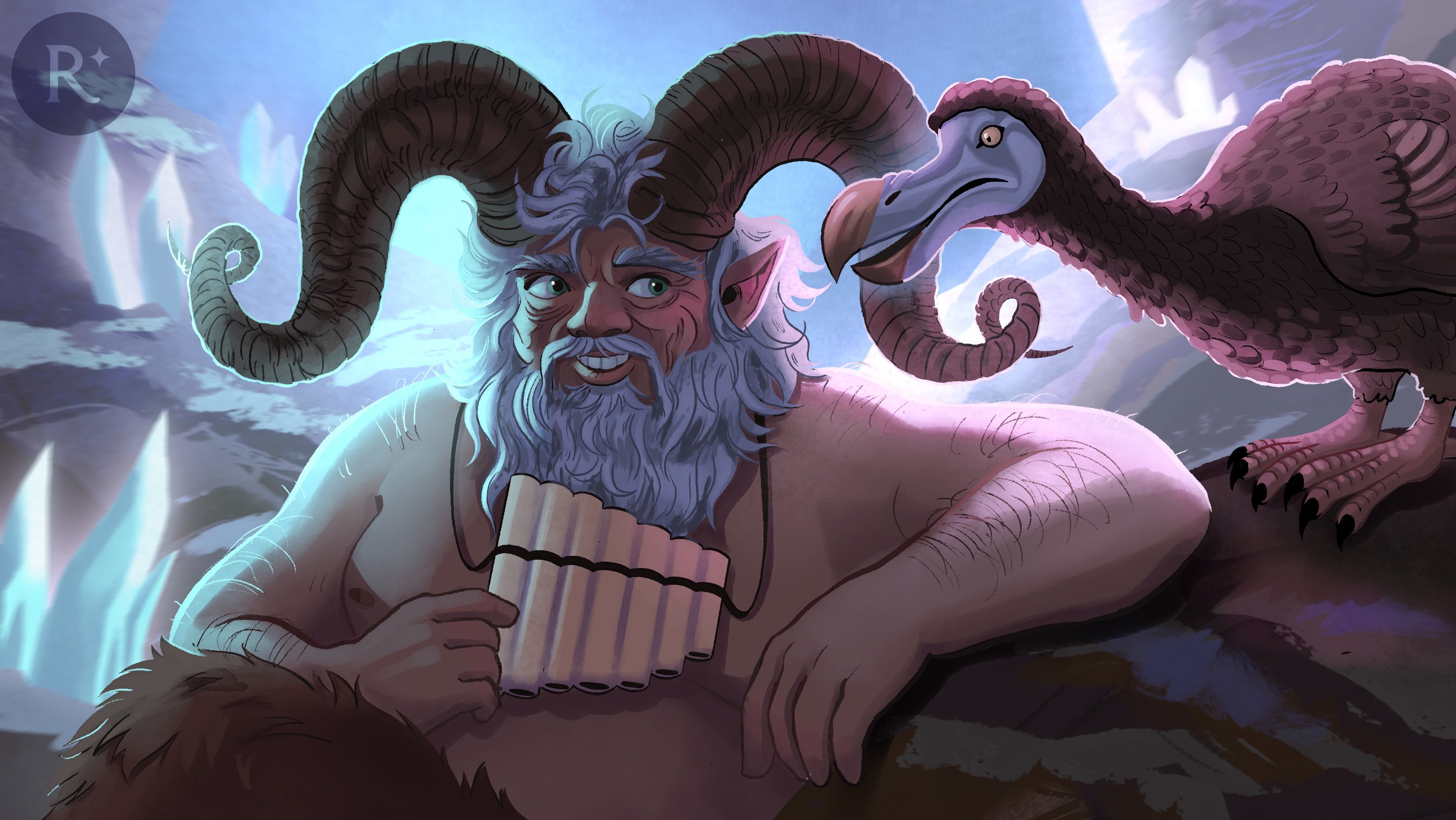 Pan Greek God Thoughts About Inner Self