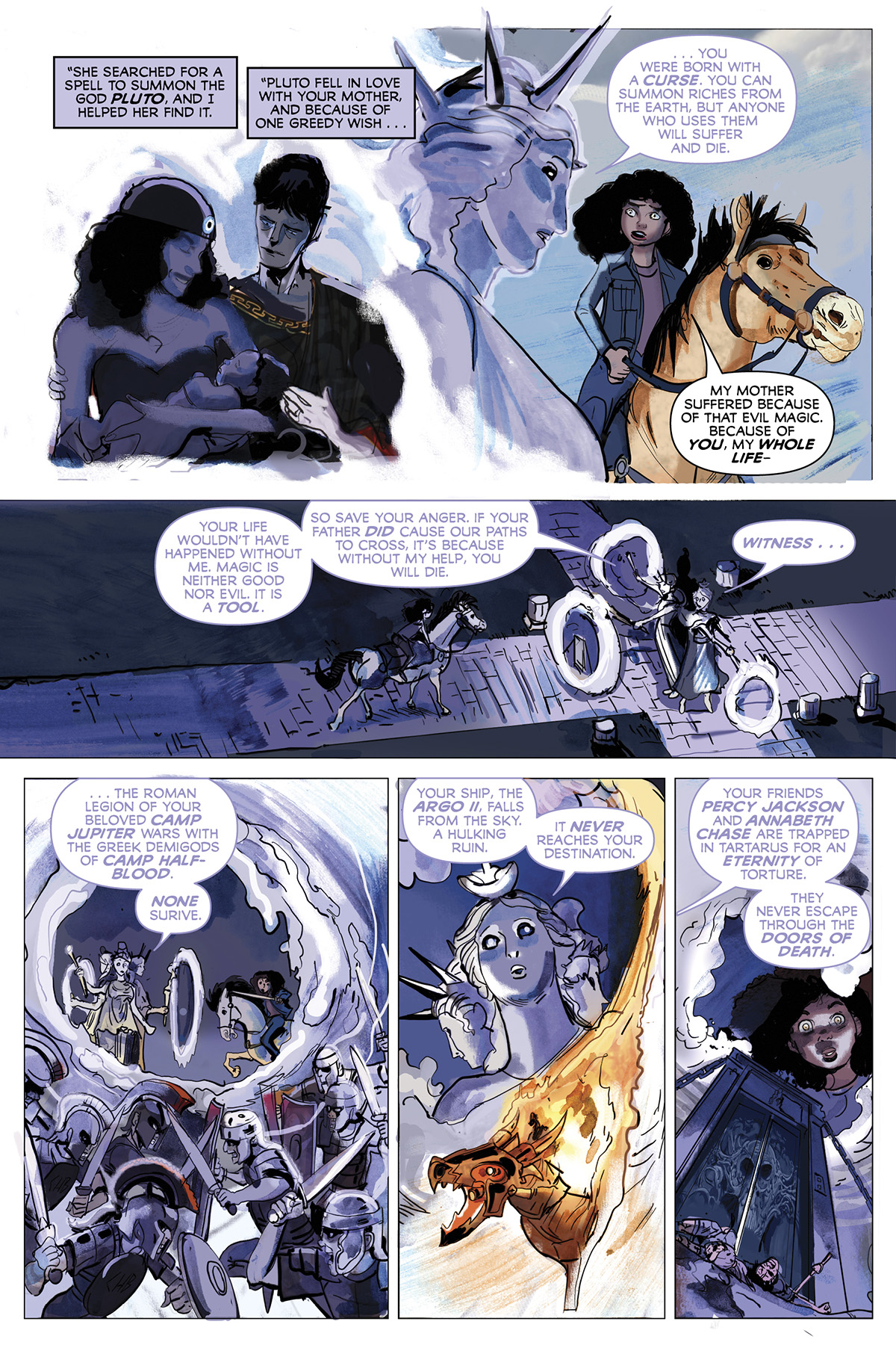 Read the First Few Pages from The House of Hades: The Graphic Novel ...