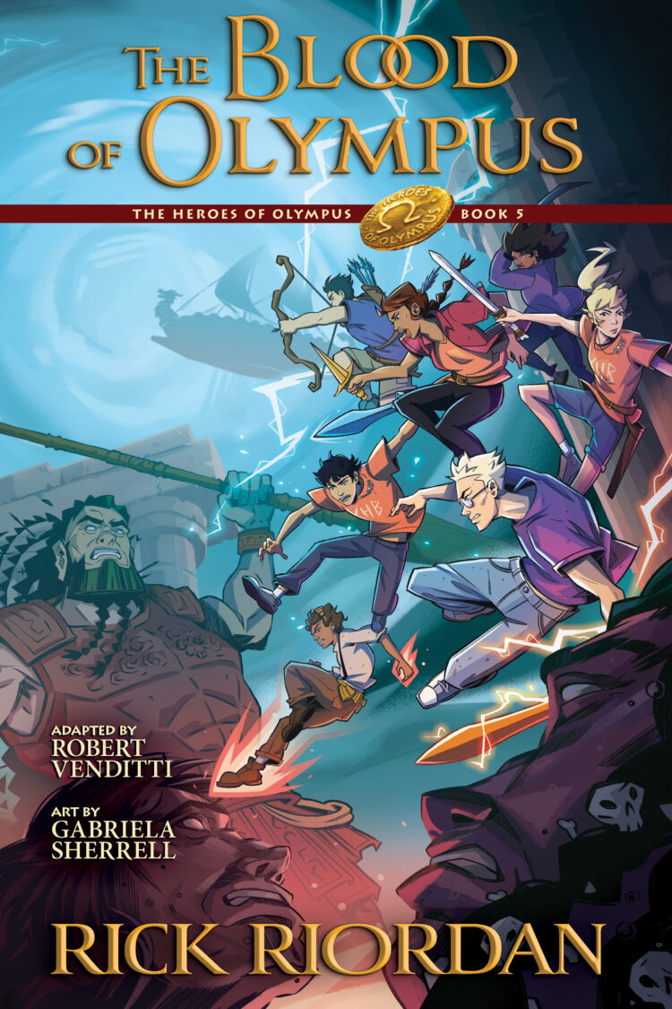 Coming Soon: The Blood of Olympus, The Graphic Novel | Read Riordan
